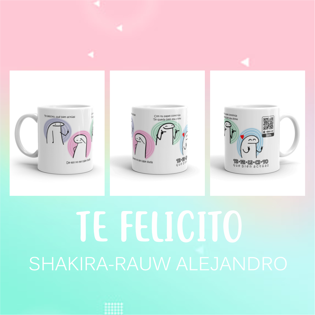 MEME TE FELICITO SHAKIRA FT RAUW ALEJANDRO - Sofia Gift and Deco