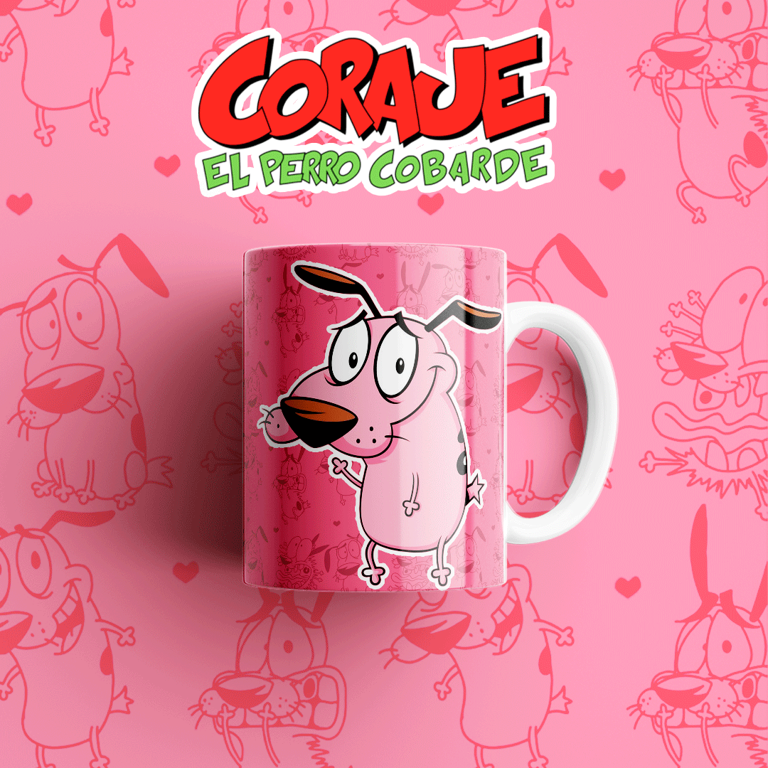 CORAJE EL PERRO COBARDE - Sofia Gift and Deco